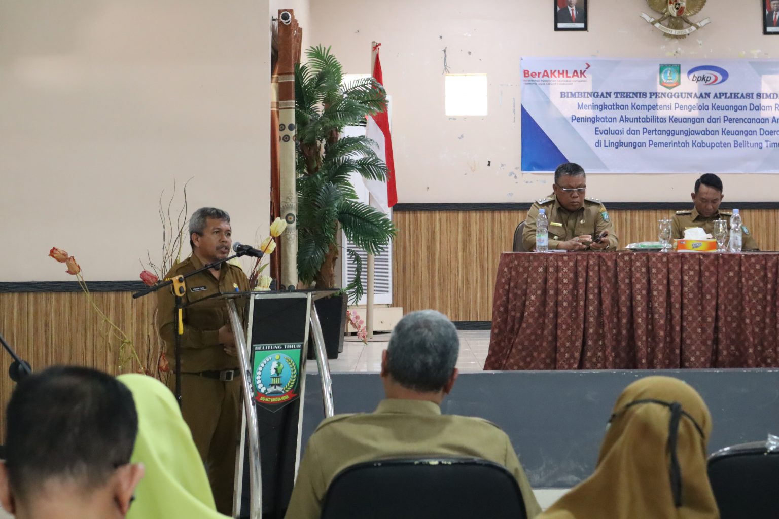 Beltim Kabupaten Pertama di Provinsi Babel Terapkan SIMDA FMIS ...